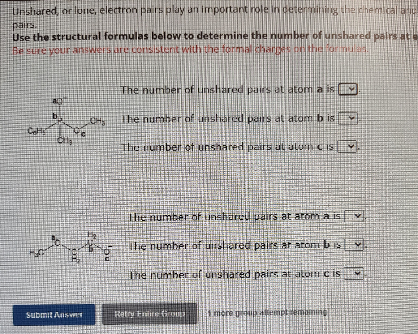 Solved Unshared, or lone, electron pairs play an important | Chegg.com