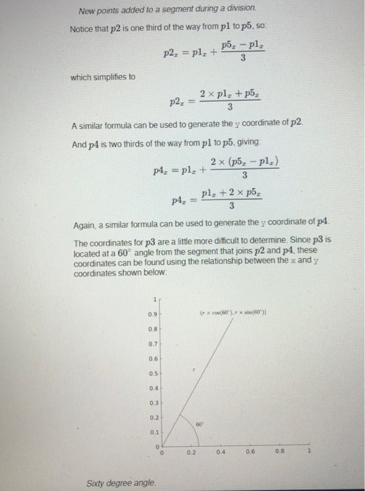 write a script to create a Koch curve. done in matlab | Chegg.com