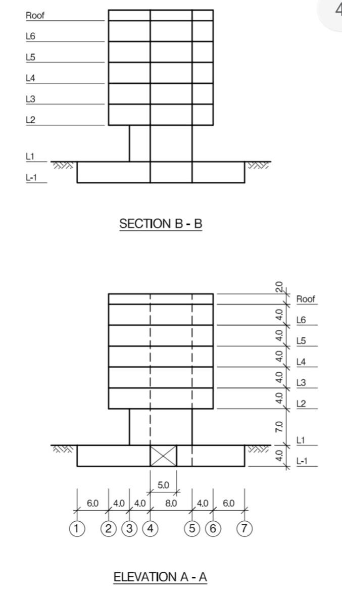 propose the scheme for the multistorey building below | Chegg.com