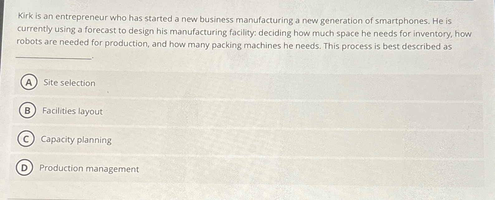 Solved Kirk is an entrepreneur who has started a new | Chegg.com