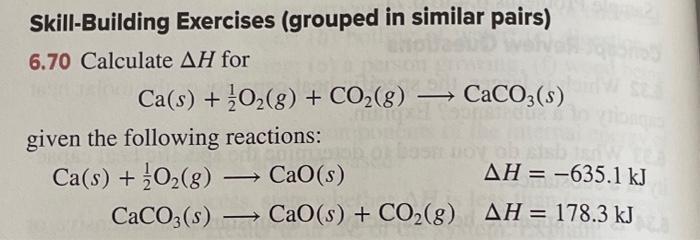 Solved Skill-Building Exercises (grouped in similar pairs) | Chegg.com