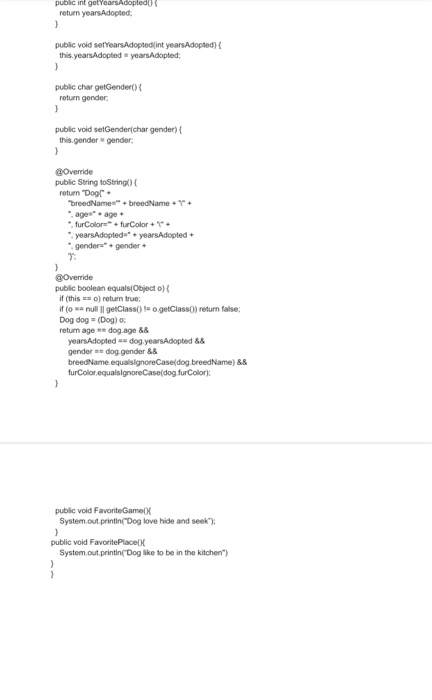Solved 1 Create A Test For Your Class With The Main 
