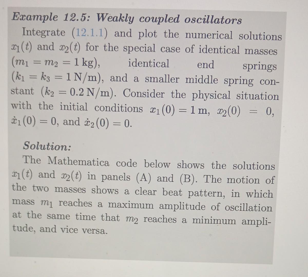 Solved Obtain An Approximate Analytical Solution For The
