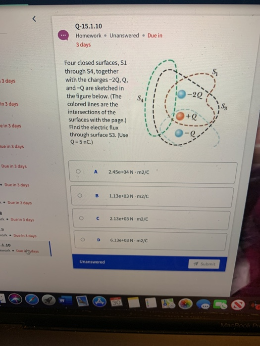 Solved Q-15.1.9 Homework. Unanswered. Due in 3 days An | Chegg.com