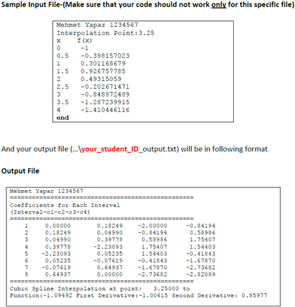 Write a general computer program that uses Cubic | Chegg.com