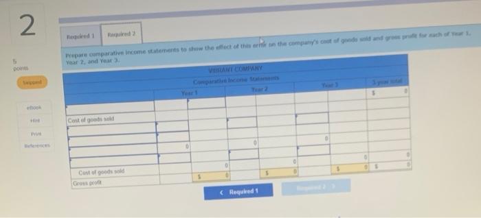Solved 2 Exercise 5-12 Analysis of inventory errors LO A2 5 | Chegg.com