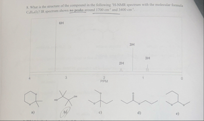 Solved What is the ienctire of the compound in the following | Chegg.com