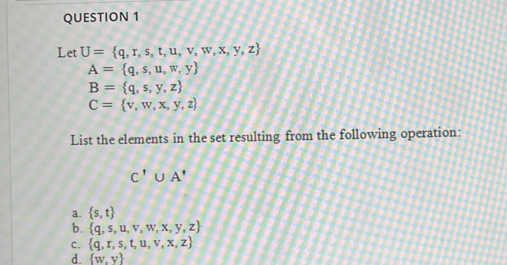 Solved QUESTION | Chegg.com Solved QUESTION | Chegg.com