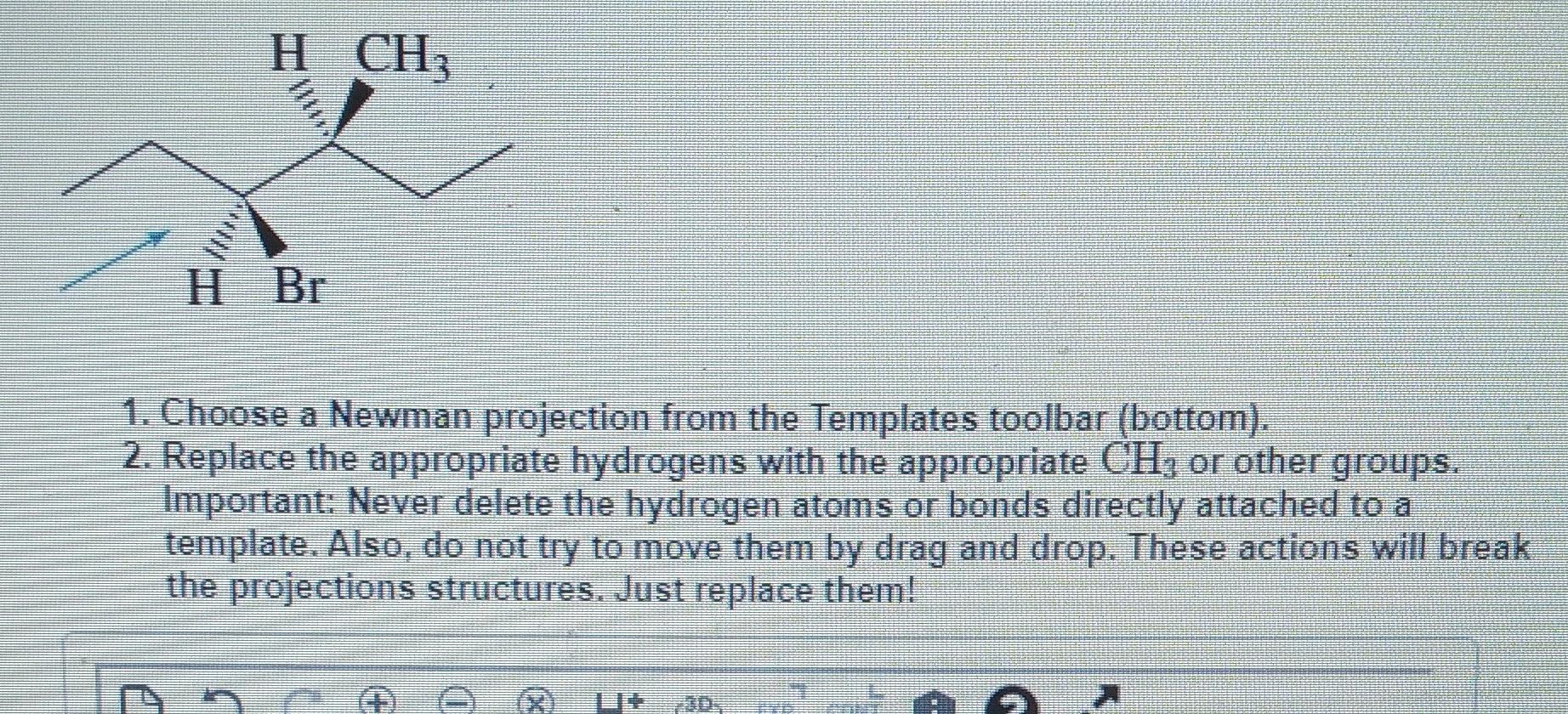 Solved Draw Newman projections of the following molecules | Chegg.com