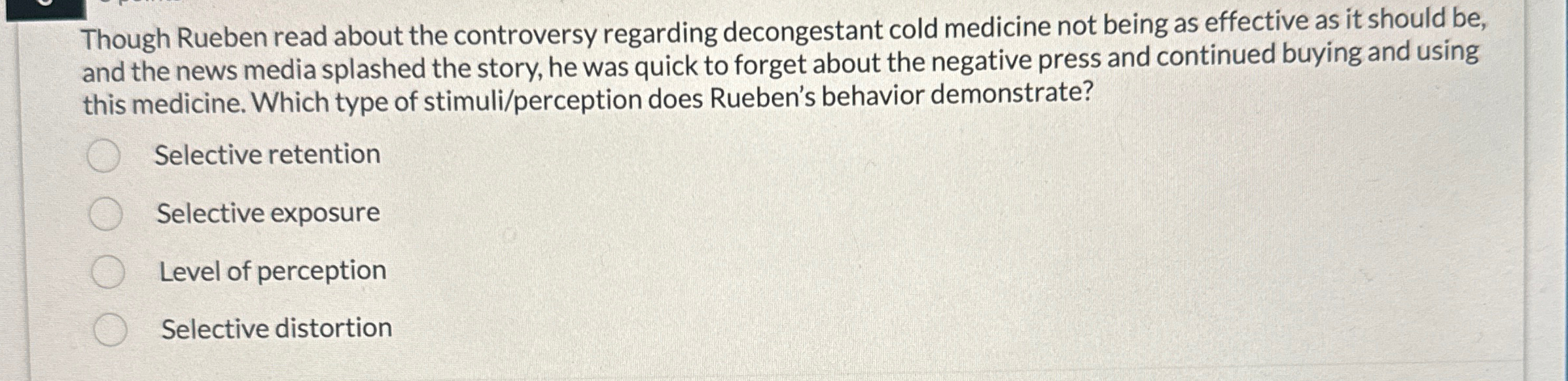 Solved Though Rueben read about the controversy regarding | Chegg.com