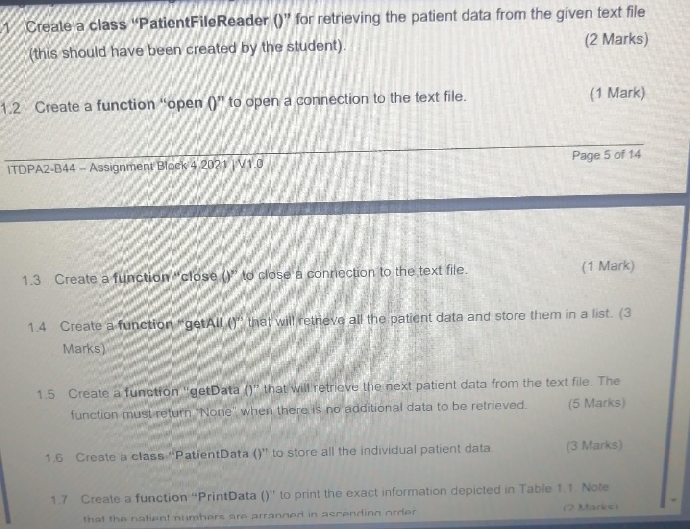 Solved Adult). You are expected to develop a Python program | Chegg.com
