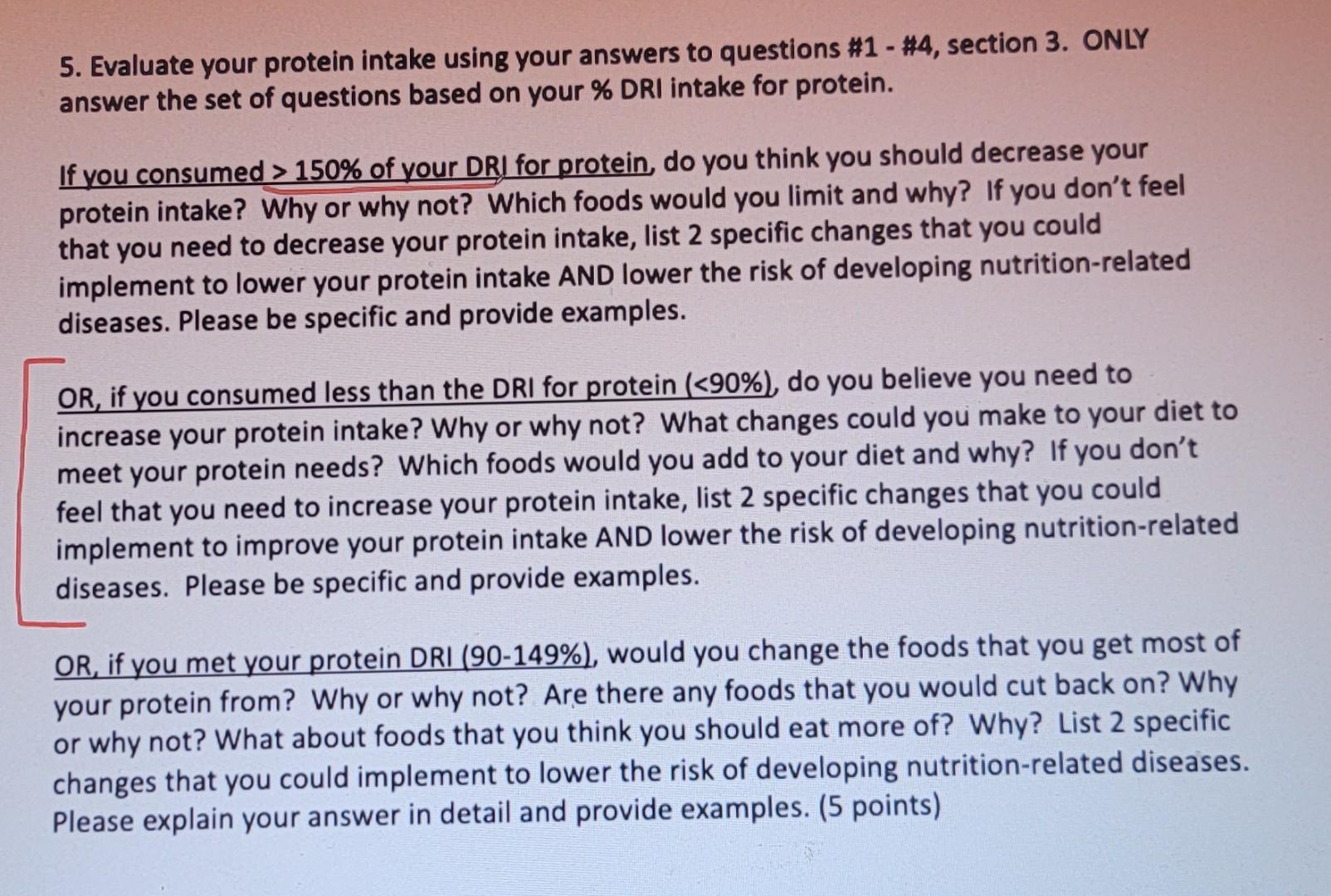Solved my DRI is 37% so I fall on the 2nd category, please | Chegg.com