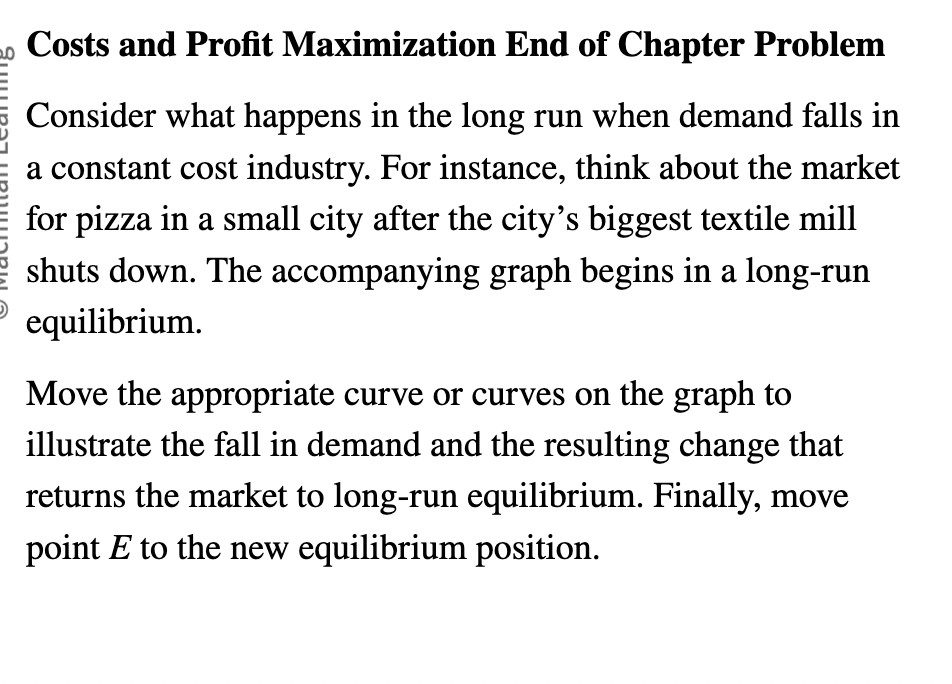 Solved Costs and Profit Maximization End of Chapter | Chegg.com