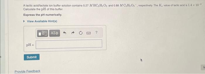 Solved A buffer consists of a weak acid or base, and the | Chegg.com