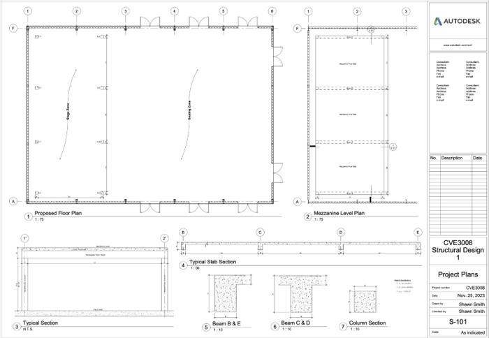 Solved The floor plan presented is part of a Multi-Purpose | Chegg.com