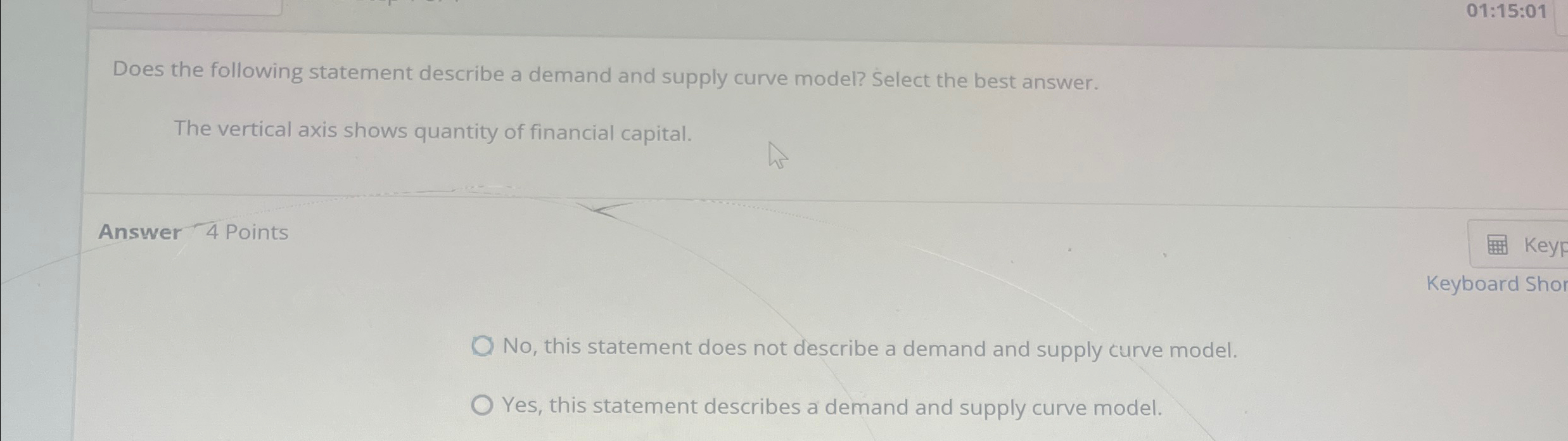 Solved 01:15:01Does the following statement describe a | Chegg.com
