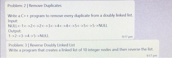 Solved Problem 2 Remove Duplicates Write A C Program To
