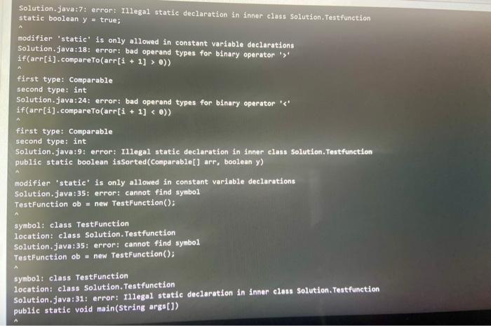 Solved Write the definition of a static method named | Chegg.com
