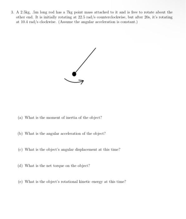 Solved 1. A rocket in deep space is initially traveling at | Chegg.com