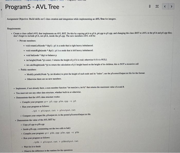 Solved signment Objectives Build skills on C class creation | Chegg.com