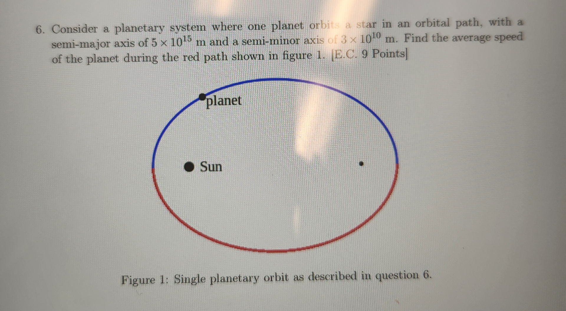 Solved Consider a planetary system where one planet orbits a | Chegg.com