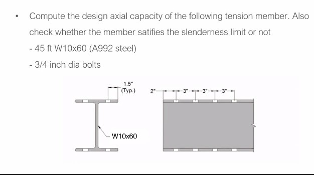 Solved Compute the design axial capacity of the following | Chegg.com