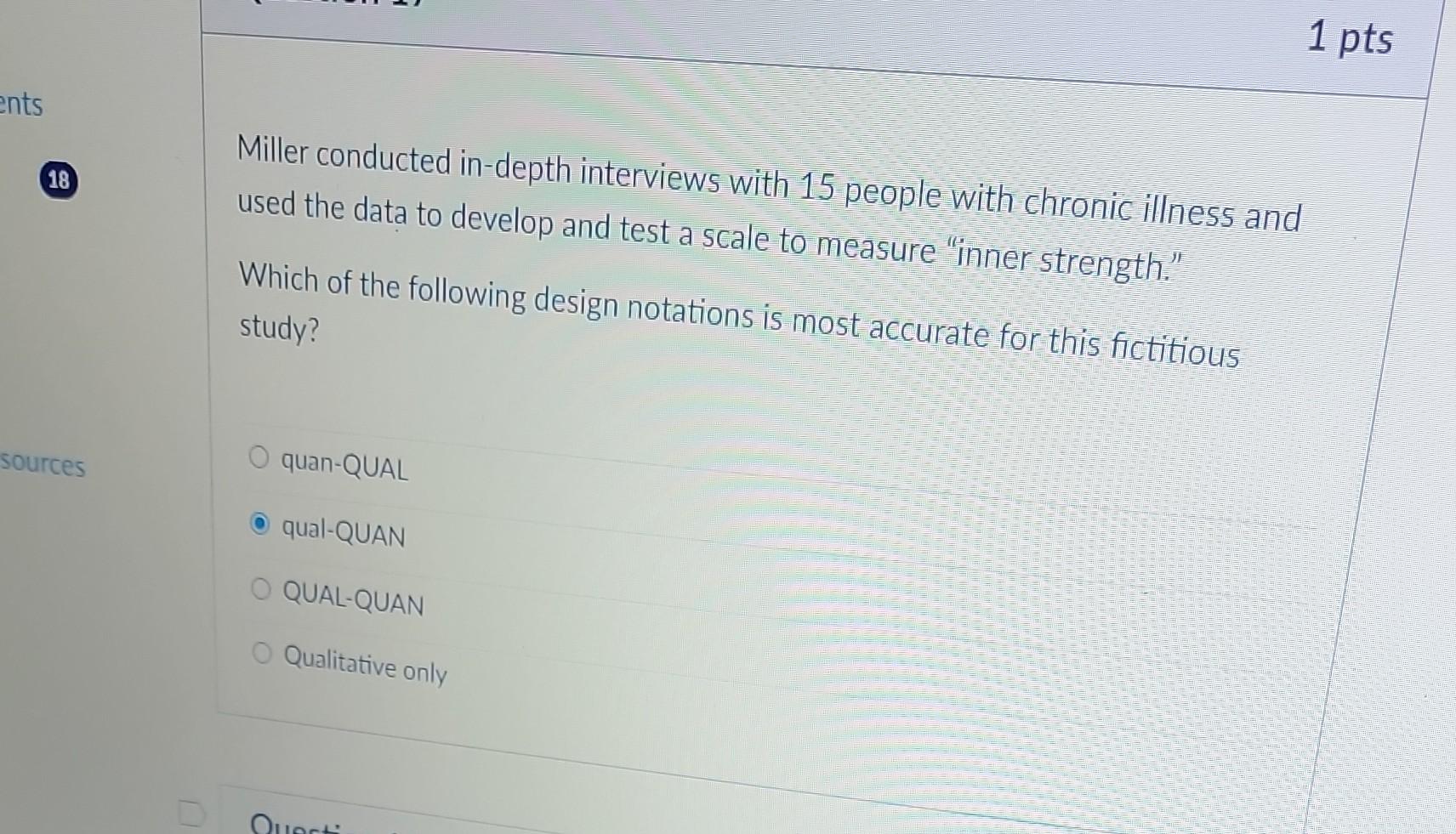 Solved Miller conducted in-depth interviews with 15 people | Chegg.com