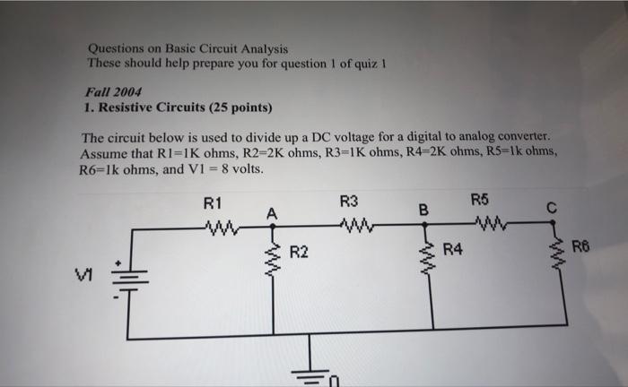 Solved Questions on Basic Circuit Analysis These should help | Chegg.com