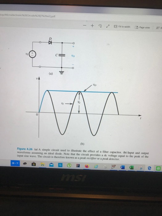Solved 6. A half-wave rectifier with a capacitor filter at | Chegg.com