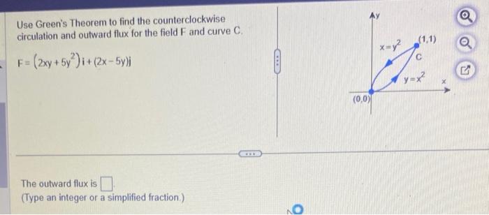 Solved Use Green's Theorem to find the counterclockwise | Chegg.com