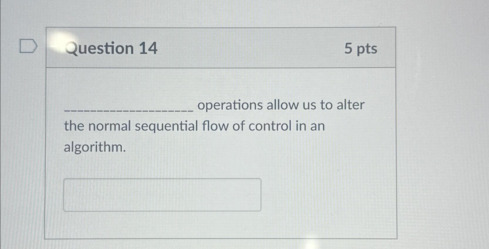 Solved Question 145 ﻿ptsoperations allow us to alter the | Chegg.com