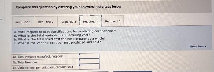 Solved Problem 1-24 (Static) Different Cost Classifications | Chegg.com
