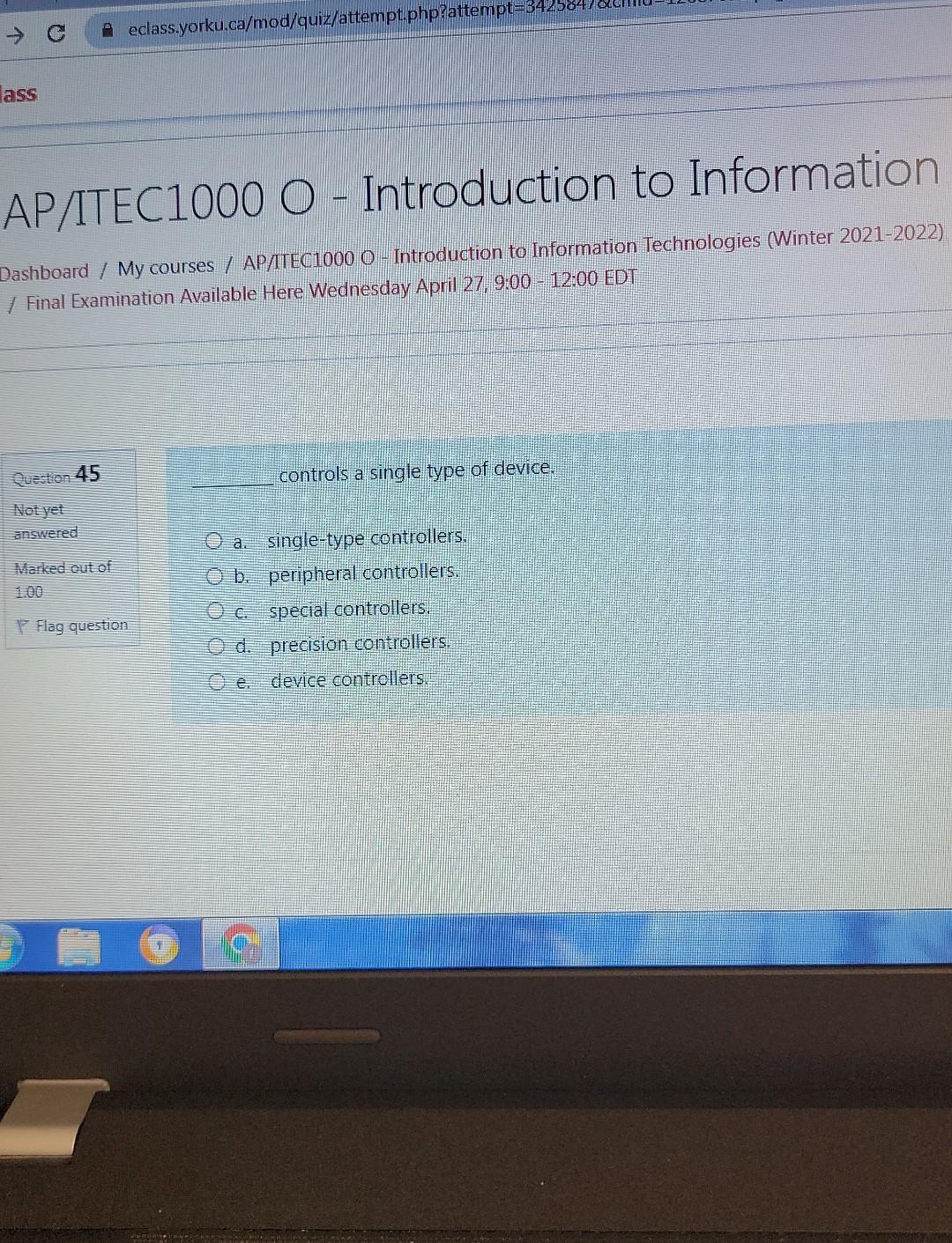 Solved Dashboard / My courses / AP/TEC1000 O - Introduction | Chegg.com