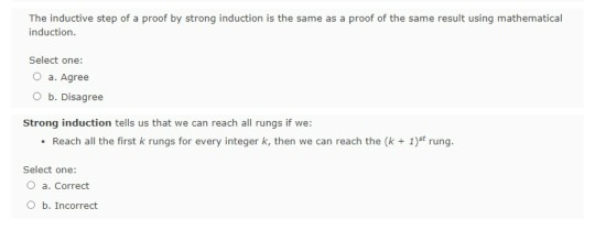Solved The inductive step of a proof by strong induction is | Chegg.com