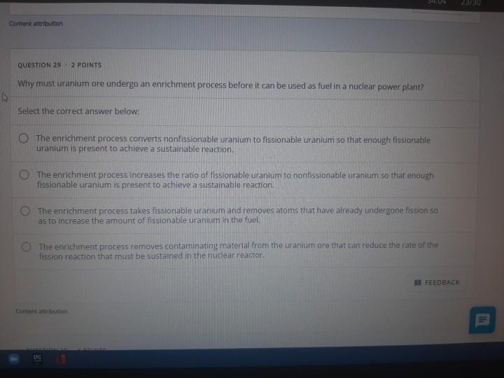 Solved Content attribution QUESTION 292 POINTS Why must | Chegg.com Solved Content attribution QUESTION 292 POINTS Why must | Chegg.com