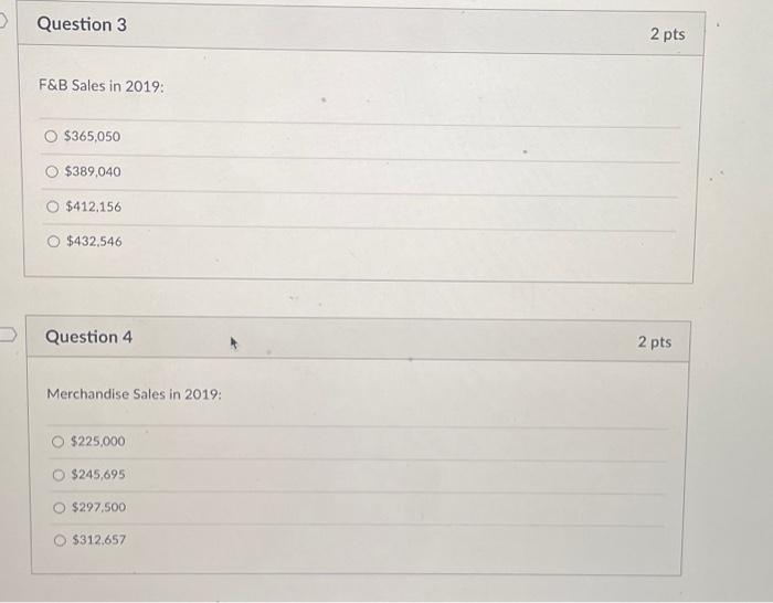 Solved Using a trend analysis from 2015 through 2018, | Chegg.com