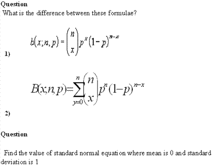 Solved What is the difference between these formulae? Find | Chegg.com