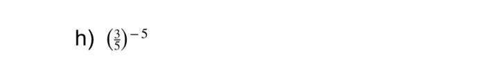 Solved h) (53)−5 | Chegg.com