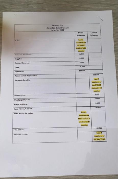 Solved notesLast number of the first students id | Chegg.com