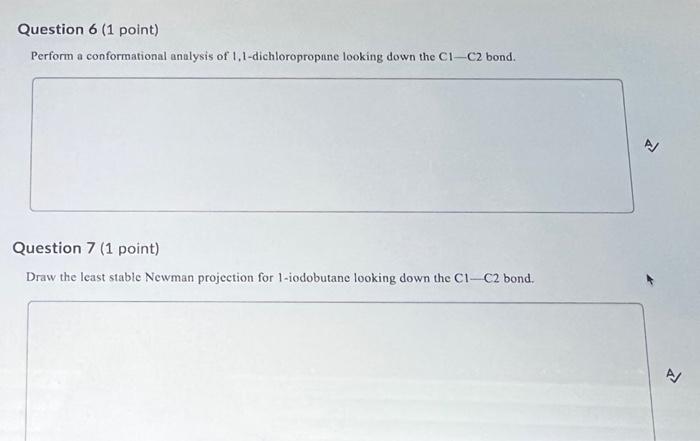 Solved Perform a conformational analysis of | Chegg.com