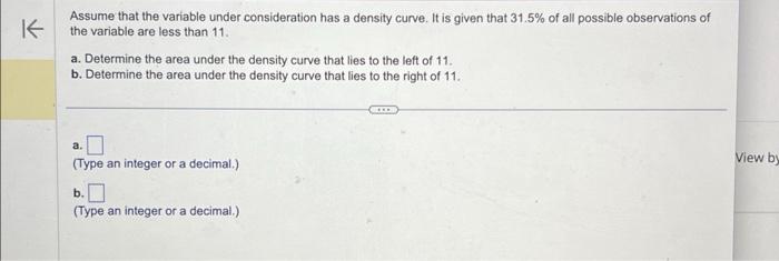 Solved Assume that the variable under consideration has a | Chegg.com