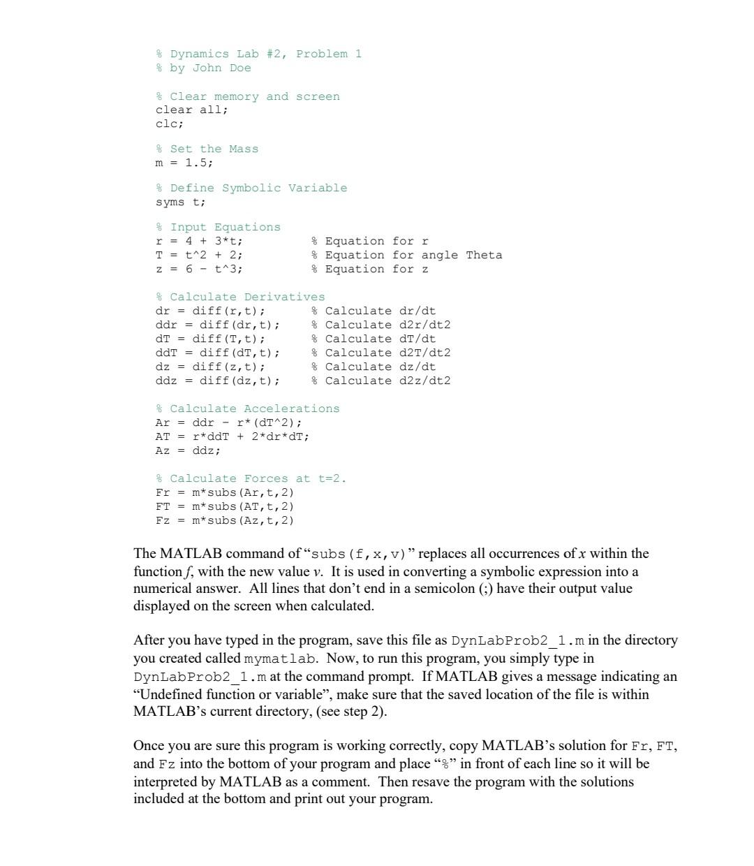 Solved Instructions: Many of the equation of motion problems | Chegg.com