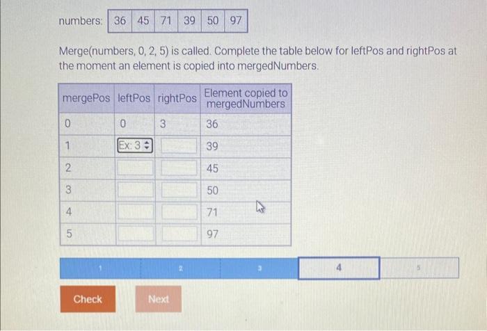 Solved numbers =(31,30,33,23,41,98,65,70,77) | Chegg.com