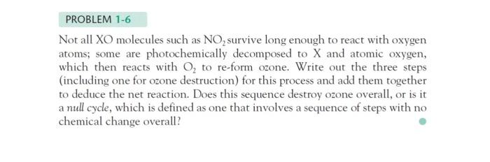 Solved Not all \\( \\mathrm{XO} \\) molecules such as \\( | Chegg.com