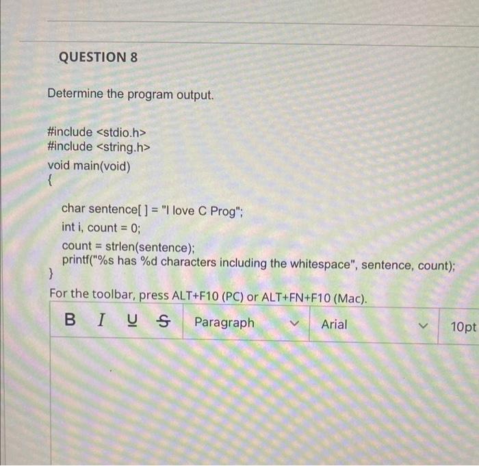 Solved Determine the program output. \#include \#include | Chegg.com