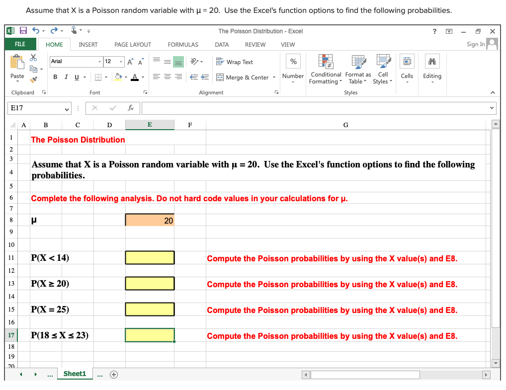 Solved Assume that x ﻿is a Poisson random variable with | Chegg.com