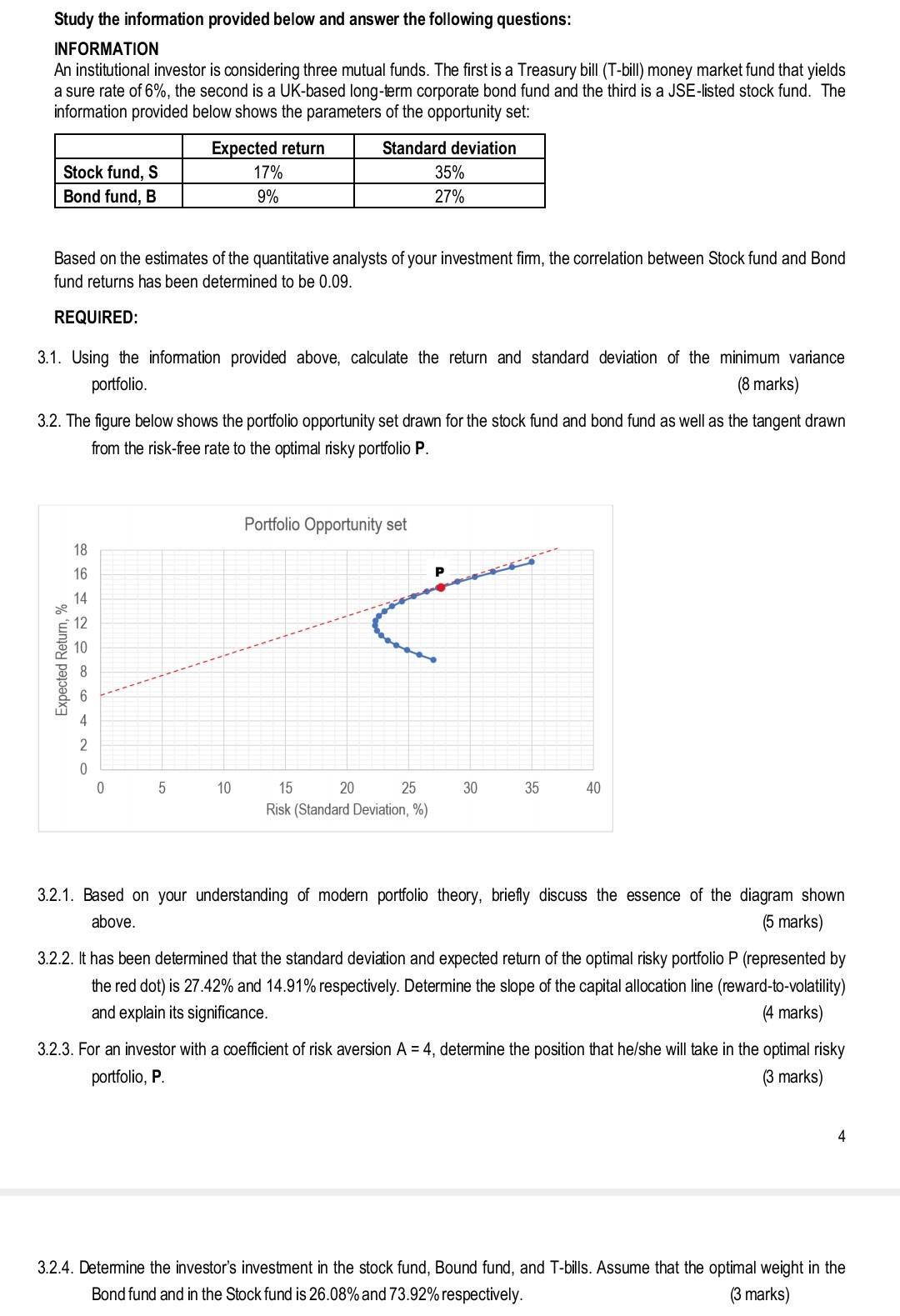 Solved Study the information provided below and answer the | Chegg.com