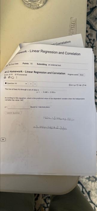 Solved STIME - Correlation - Linear Regression and | Chegg.com