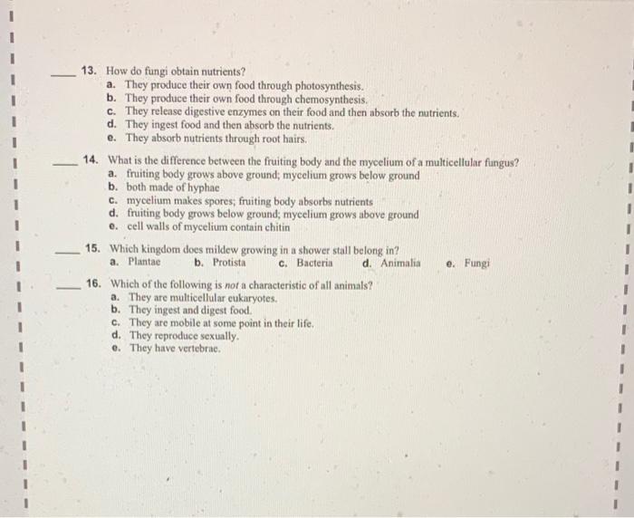 Solved SB13U CHAPTER 3 TEST 2020 F Multiple Choice Identify | Chegg.com