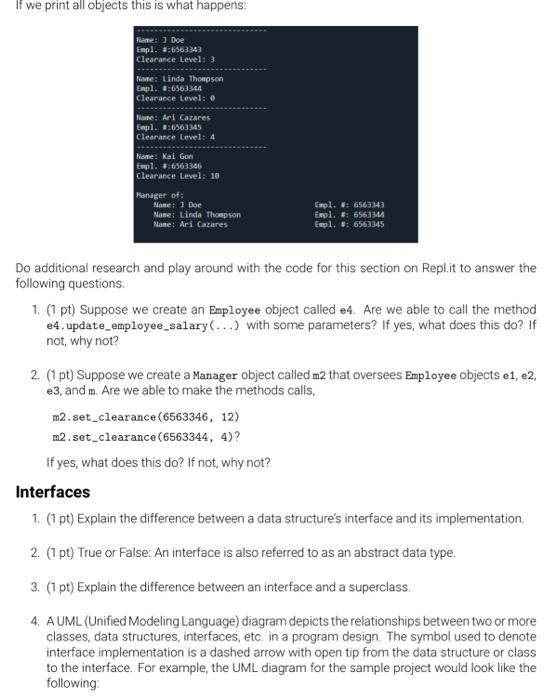 Solved Review on Classes Consider the class below: class | Chegg.com